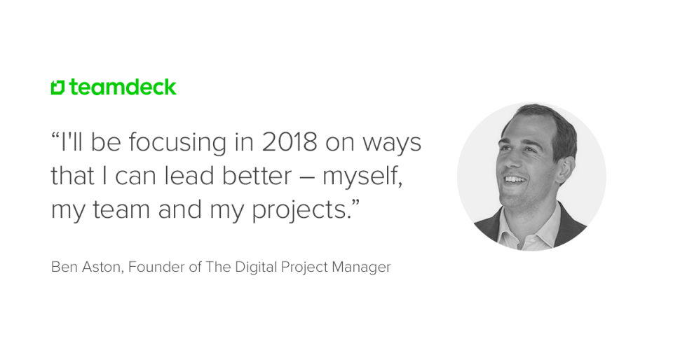 6 New Year’s Resolutions Made By Project Managers